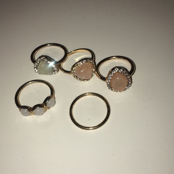 Charming Charlie | Jewelry | Ring Set | Poshmark